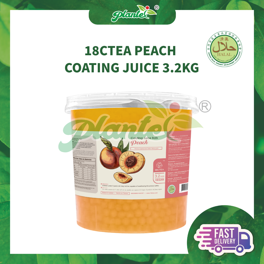 18CTEA PEACH COATING JUICE 3.2KG - Plantex