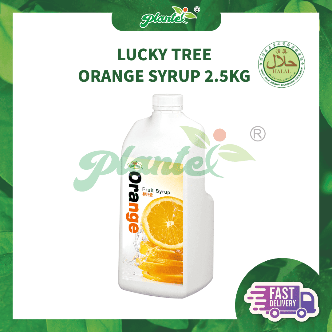 LUCKY TREE ORANGE SYRUP 2.5KG - Plantex