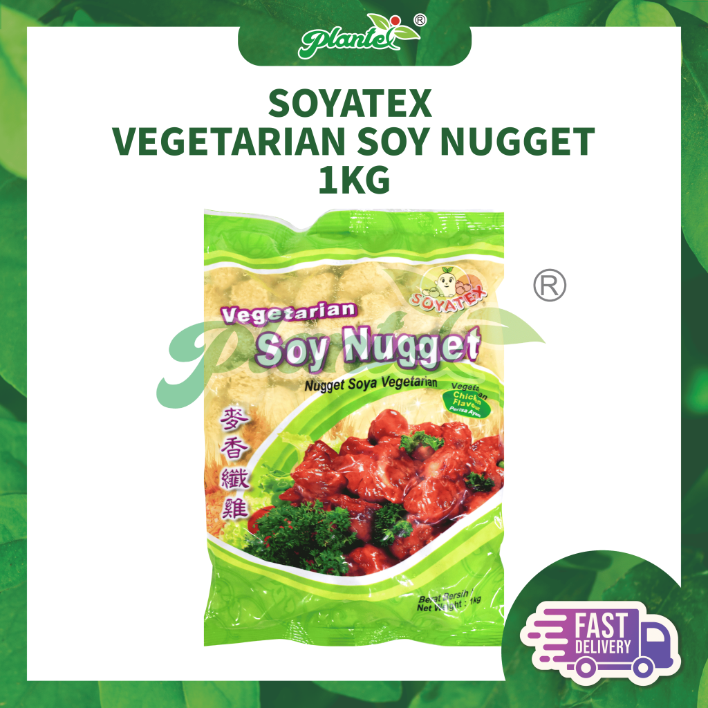 VEGETARIAN SOY NUGGET 1KG - Plantex