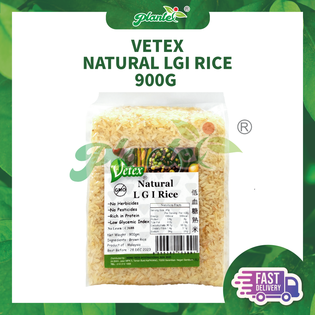 VT NATURAL LGI RICE 900G - Plantex